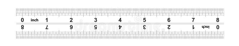 Ruler 60 Inch. Precise Measuring Tool. Inches Size Indicators Stock ...