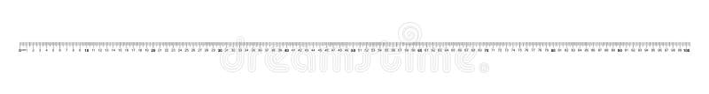 Ruler 100 Centimeter. Precise Measuring Tool Stock Illustration ...