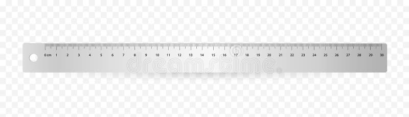 Ruler 30 cm stock vector. Illustration of centimeter - 175165437