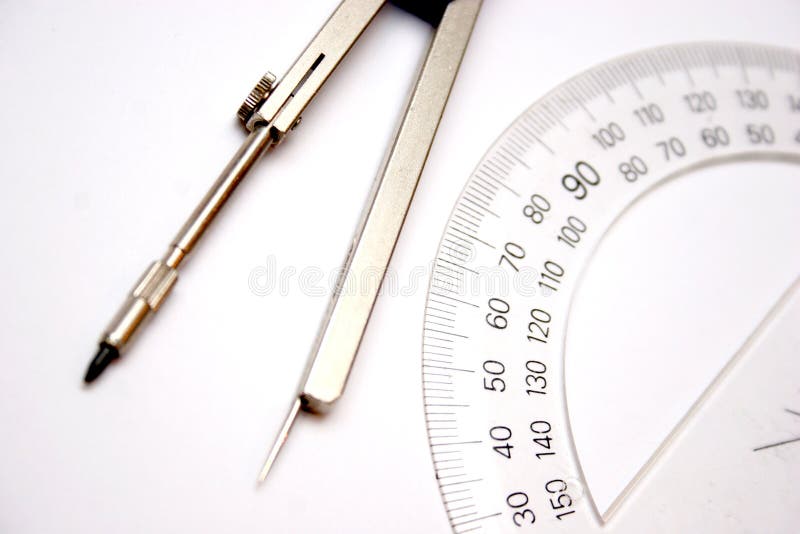 Ruler and compasses stock photo. Image of accuracy, compasses - 1055898
