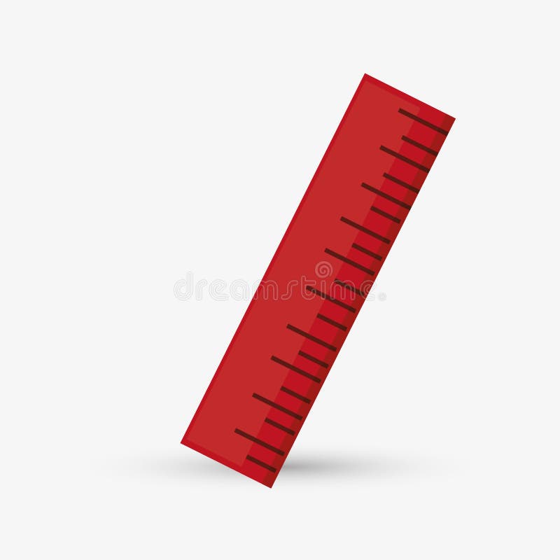 Ruler Design. Colorfull Illustration, Graphic Stock Illustration ...