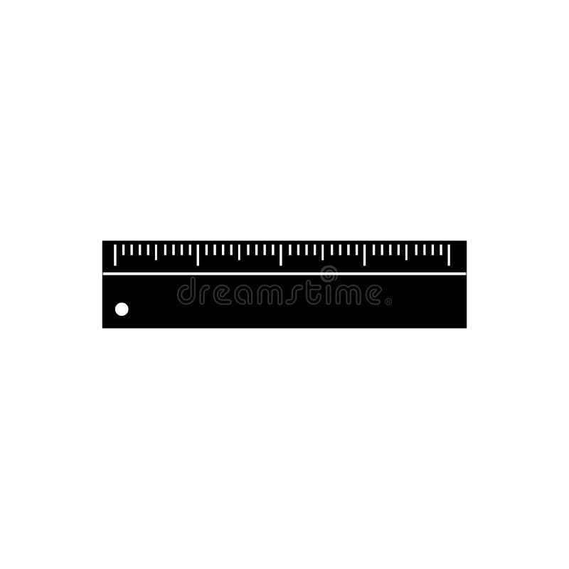 Ruler Icon Logo Vector Design Stock Vector - Illustration of line ...