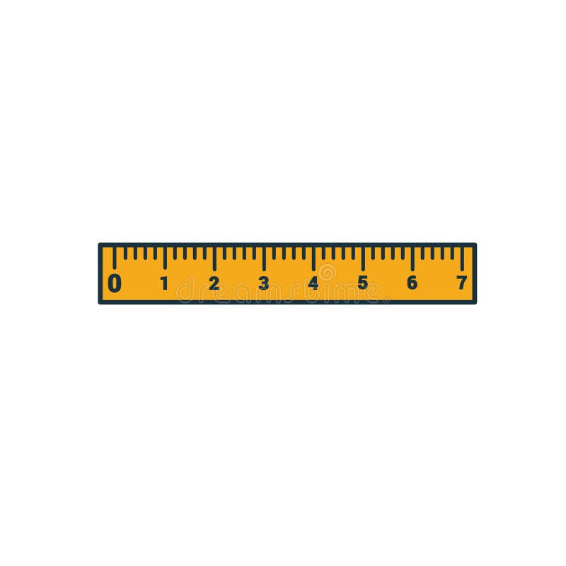 Ruler Icon. Simple Element from School Icons Collection. Creative Ruler ...