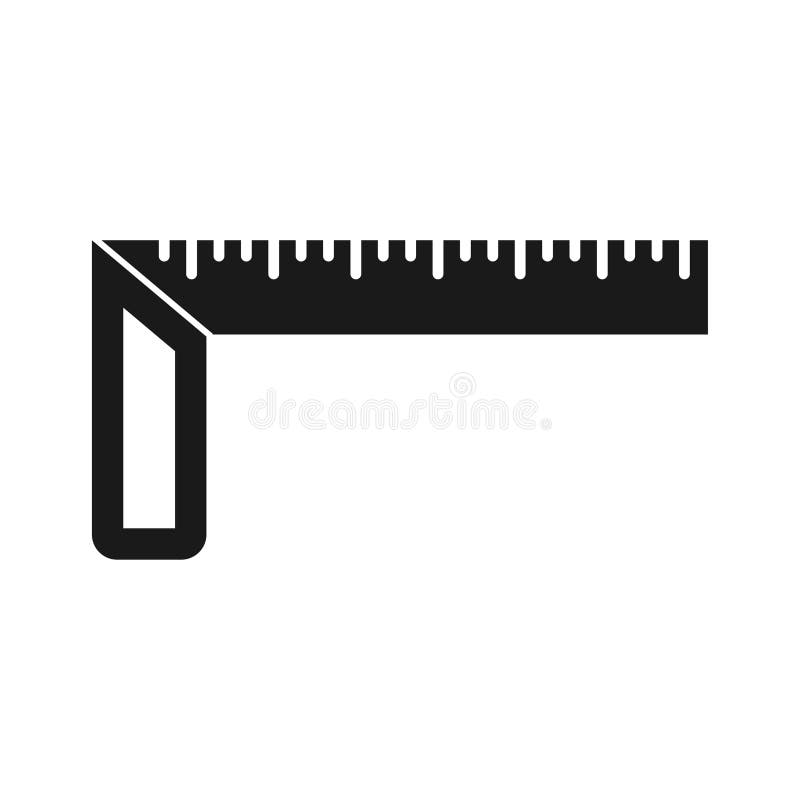 Ruler icon vector stock illustration. Illustration of creative - 282646333