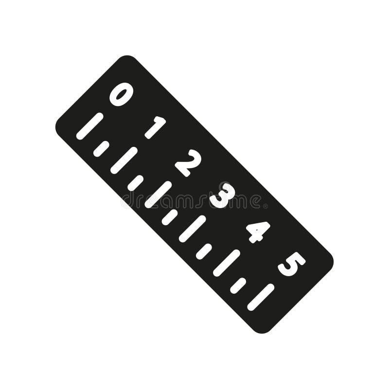 Ruler Icon Vector Design Templates Simple and Modern Stock Illustration ...