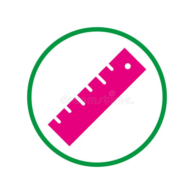 Ruler Icon Vector Design Templates Stock Vector - Illustration of ...