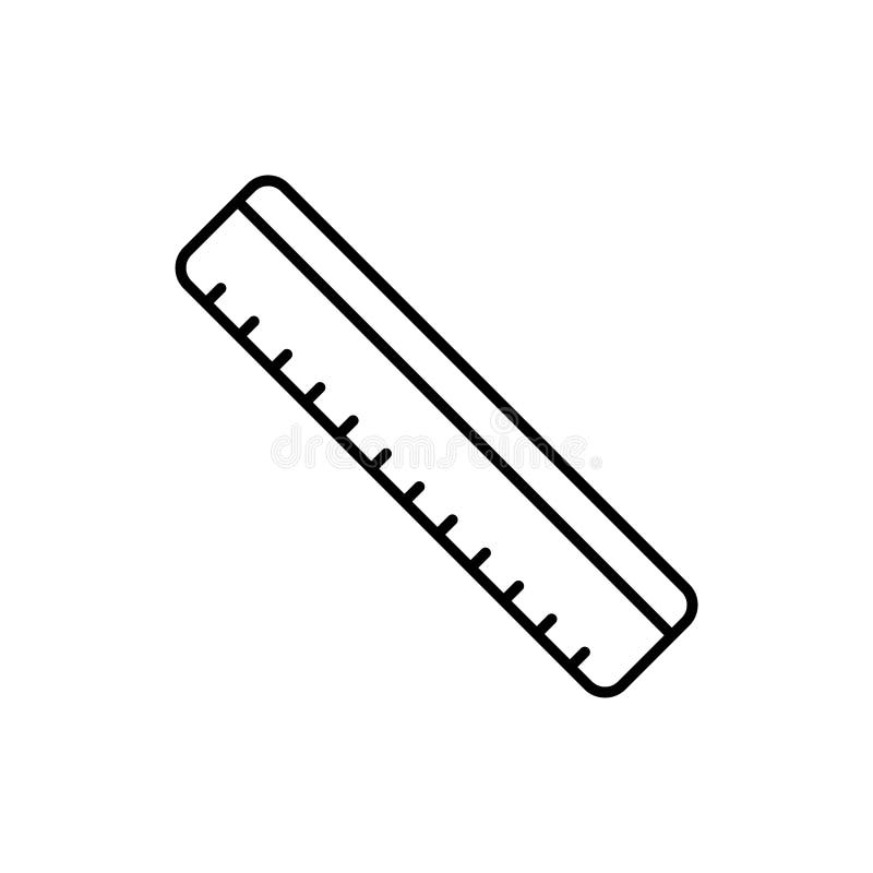 Ruler Icon Vector Design Templates Stock Illustration - Illustration of ...