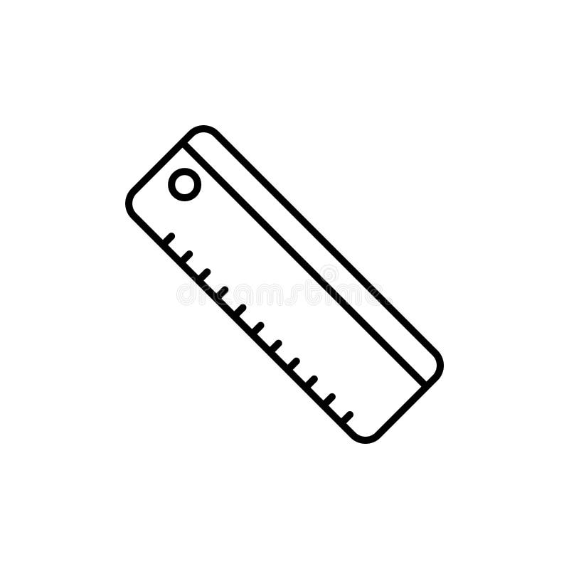 Ruler Icon Vector Design Templates Stock Illustration - Illustration of ...