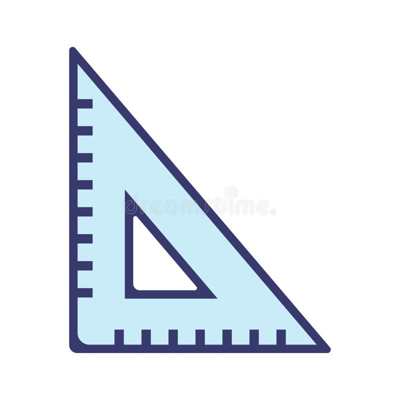 Ruler Icon Vector on Trendy Design Stock Illustration - Illustration of ...
