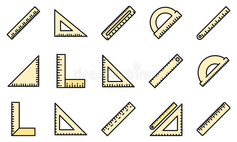 Drawing Ruler Isometric Icon Stock Vector - Illustration of length ...