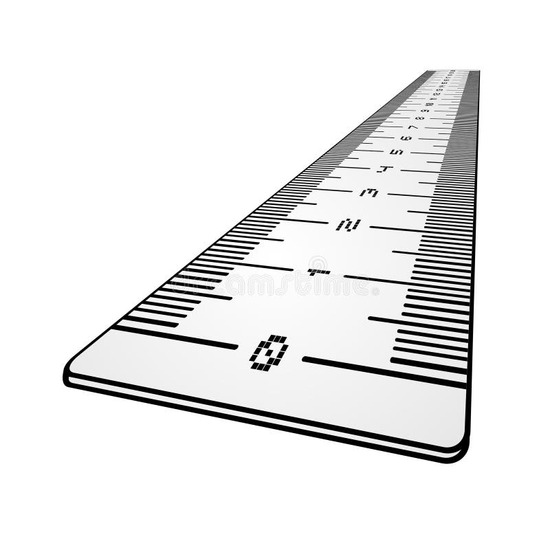 Ruler illustration stock vector. Illustration of ruler - 74159973