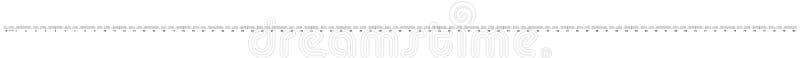 Ruler 80 Inch. Measurement Tool in Inch. Calibration Grid Stock Image ...