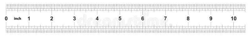 Ruler 10 Inches Imperial. the Division Price is 1/32 Inch. Ruler Double ...