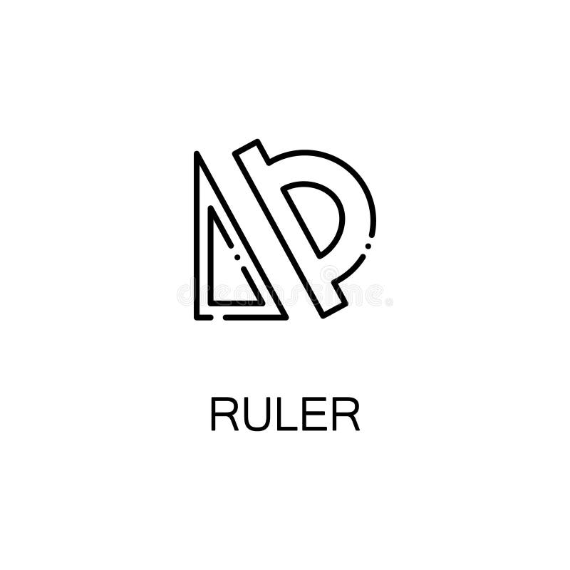 Single Line Drawing Pencil Ruler Stock Illustrations – 198 Single Line ...