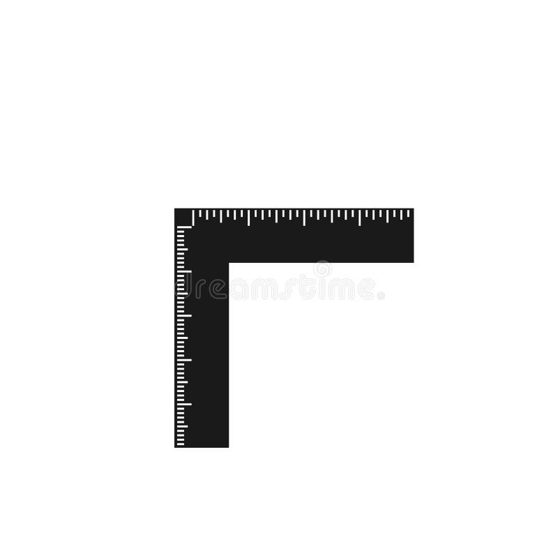 Ruler logo stock vector. Illustration of measurement - 228865029