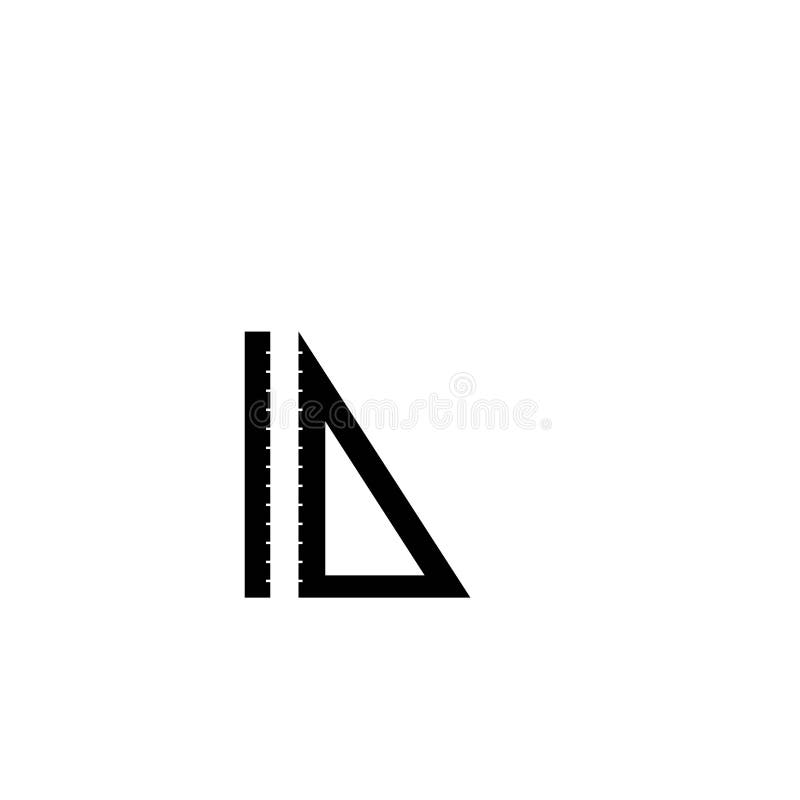 Ruler logo stock vector. Illustration of button, outline - 228865036