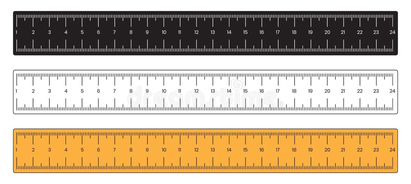 Ruler Actual Size Stock Illustrations – 10 Ruler Actual Size Stock ...