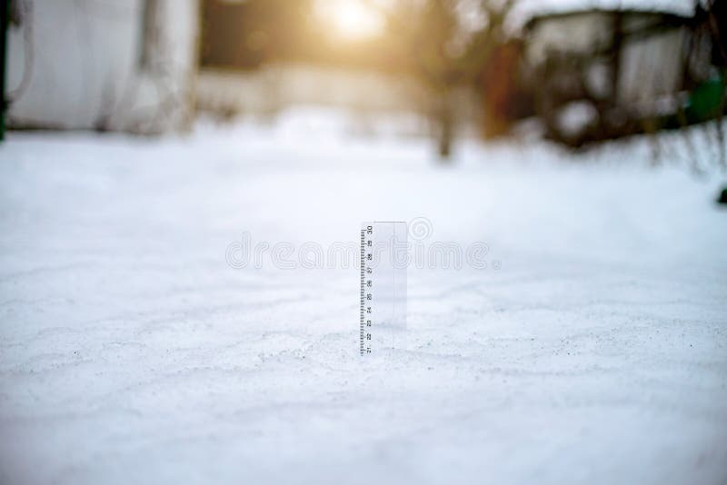 A Ruler Measuring the Balance Stock Image - Image of industry ...