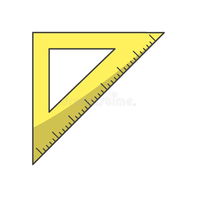 Ruler Object and School Tool Design Stock Vector - Illustration of ...