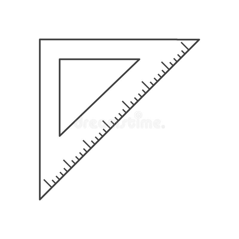 Ruler Object and School Tool Design Stock Vector - Illustration of ...