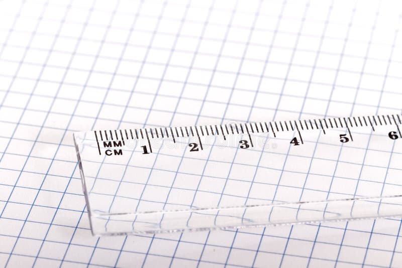 Ruler and paper. stock image. Image of rule, ruler, supply - 21049183
