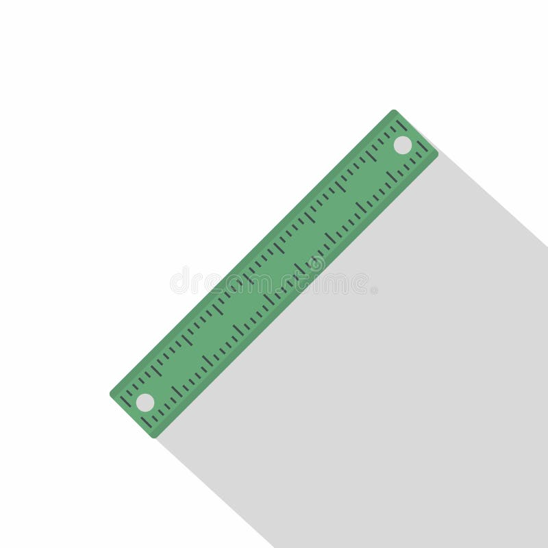 Ruler, Rectangular Shape Icon, Outline Style Stock Vector ...