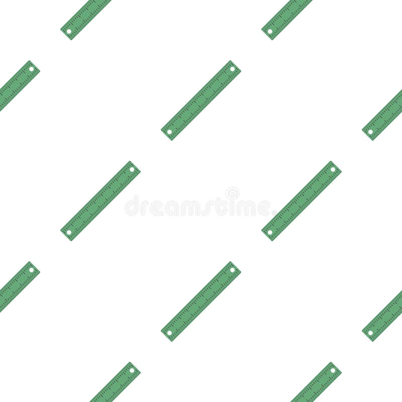 Ruler, Rectangular Shape Pattern Seamless Stock Vector - Illustration ...
