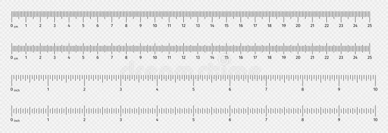 Centimeters Ruler Actual Size Stock Illustrations – 915 Centimeters ...