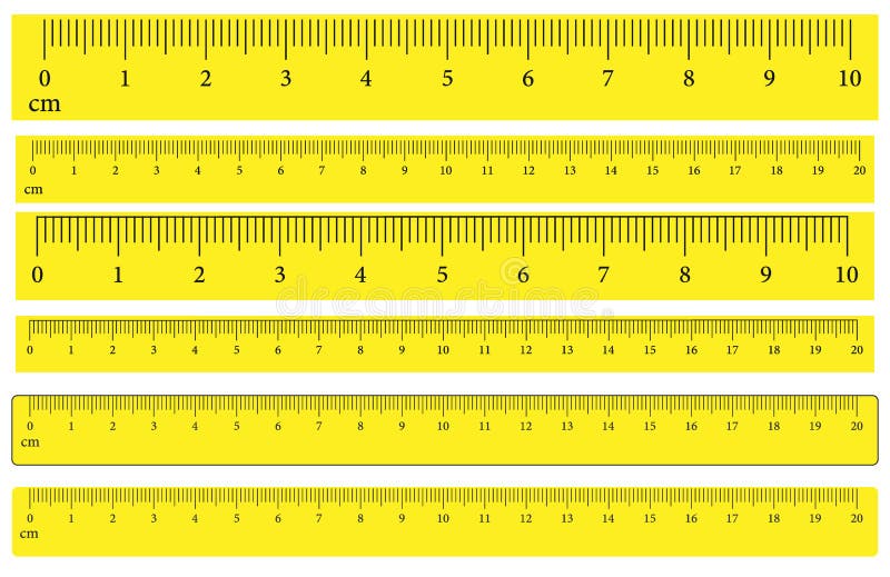 Ruler Scale Measure Line. Measurement Scale Texture Pattern. Vector ...