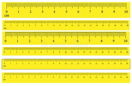 Ruler Scale Measure Line. Measurement Scale Texture Pattern. Vector ...