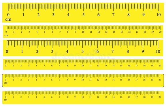Ruler Scale Measure Line. Measurement Scale Texture Pattern. Vector ...