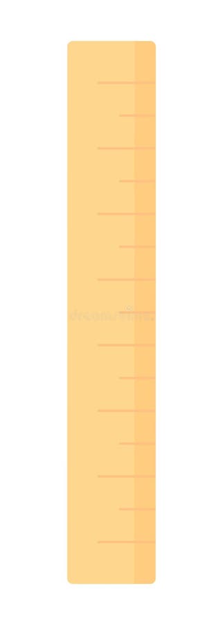 Ruler Semi Flat Color Vector Editable Object Stock Vector ...
