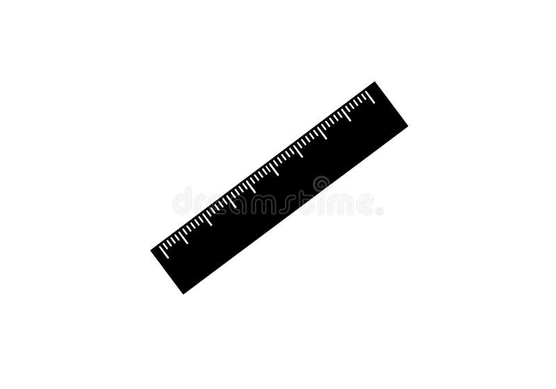 Ruler Silhouette Stock Illustrations – 7,477 Ruler Silhouette Stock ...