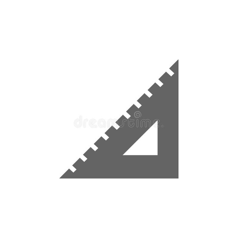 Ruler, Tool, Triangle Icon. Element of Materia Flat Tools Icon Stock ...
