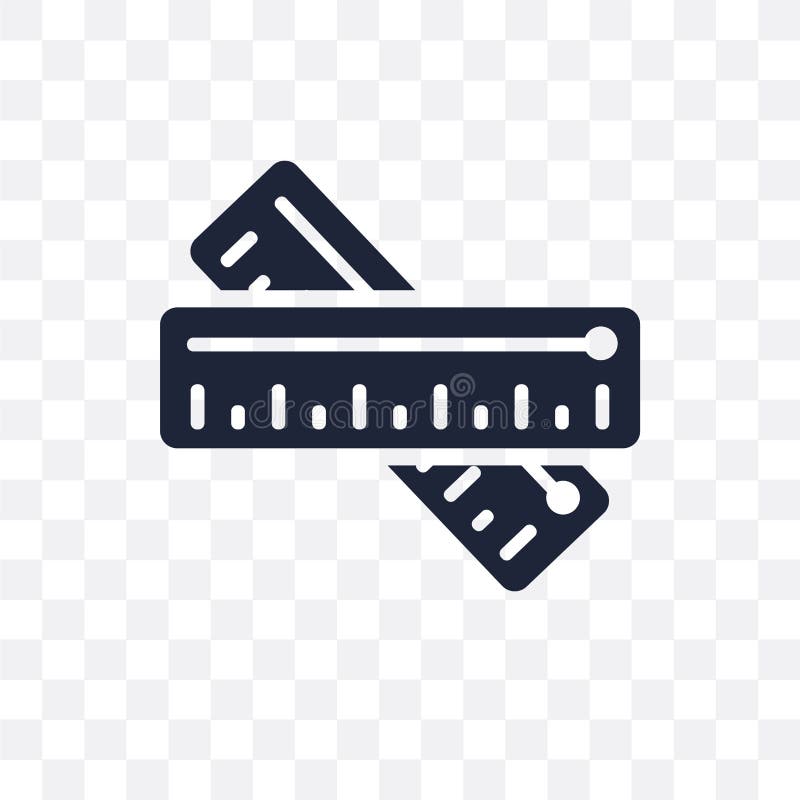 Ruler Transparent Icon. Ruler Symbol Design from Education Collection ...
