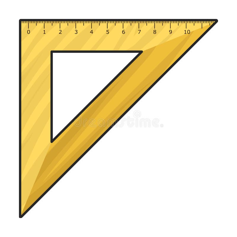 Ruler Vector Illustration on White Background. Vector Outline Set Icon ...