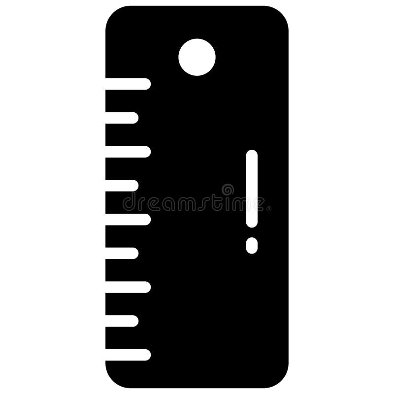 Ruler Vector Icon, School and Education Icon Stock Vector ...