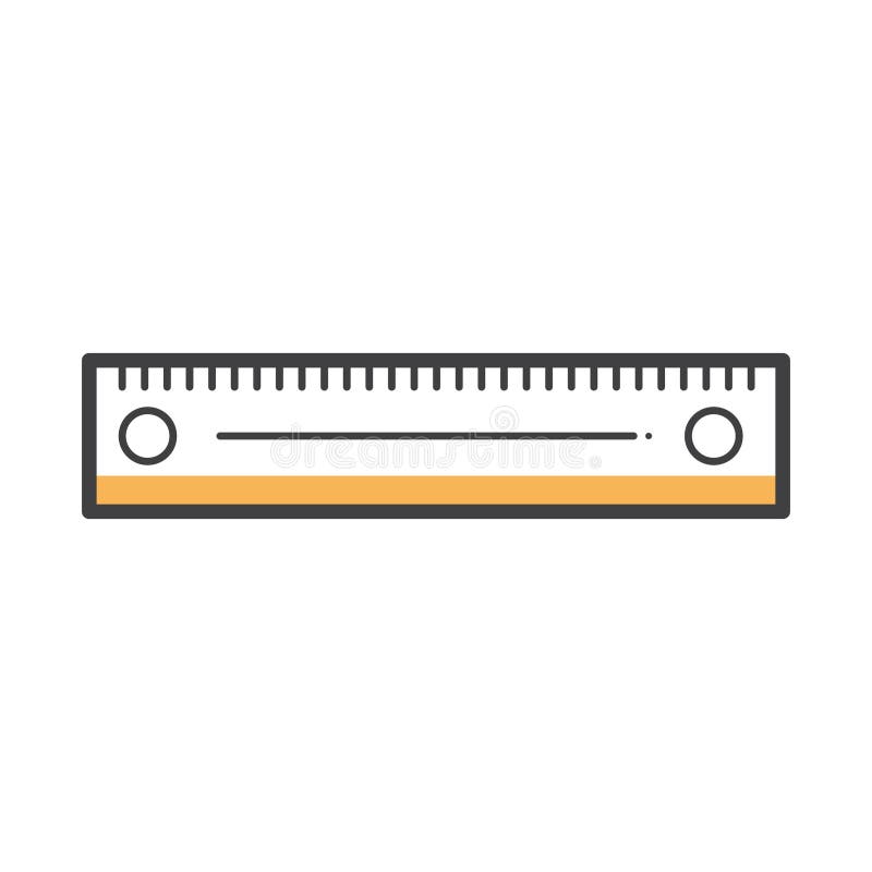Ruler. Vector Illustration Decorative Design Stock Vector ...