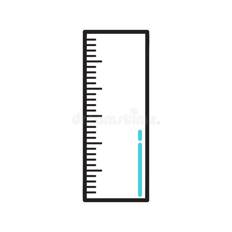 Ruler. Vector Illustration Decorative Design Stock Vector ...