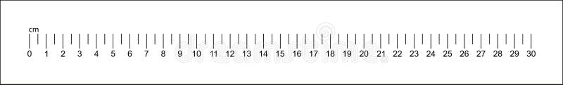 Ruler Vector Measurement Isolated White. Horizontal Inch Ruler Line ...
