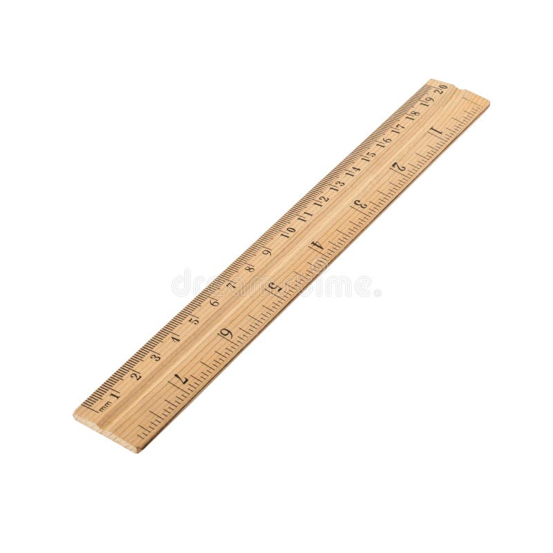Ruler wooden stock photo. Image of measurement, wood - 43899684