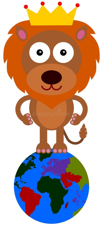Ruler of the world stock illustration. Illustration of monarch - 32046438