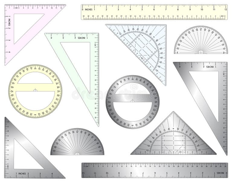Circle Rulers Stock Illustrations – 877 Circle Rulers Stock ...