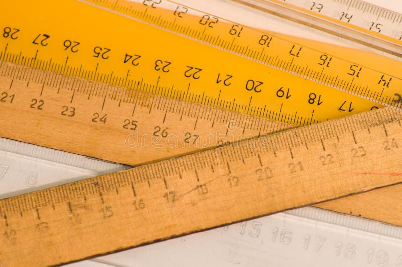 Rulers. stock photo. Image of rulers, wooden, lengths - 62381716