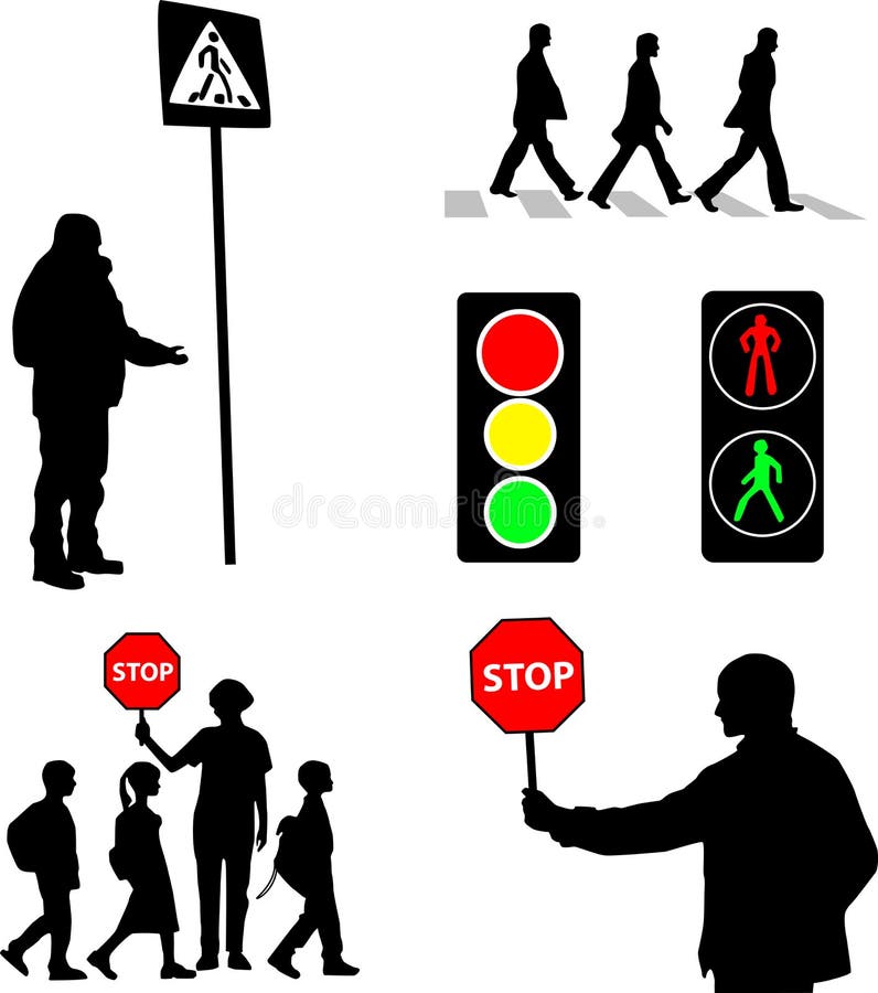 Pedestrian Safety Stock Illustrations – 8,254 Pedestrian Safety Stock ...