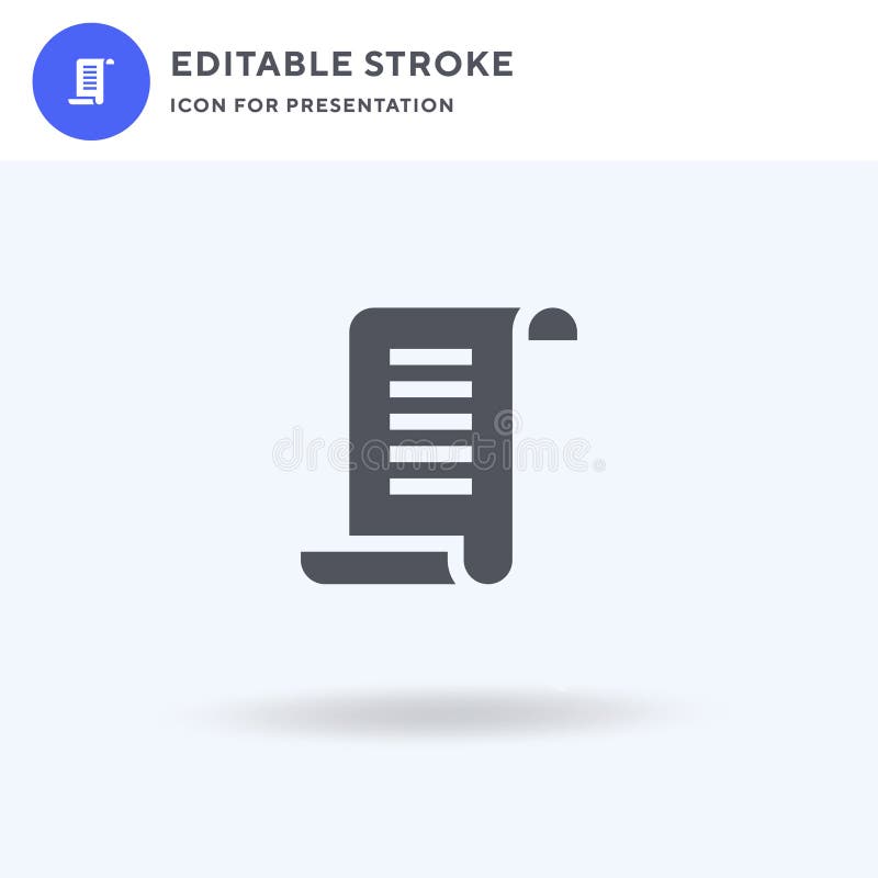 Rules icon vector, filled stock vector. Illustration of regulatory ...