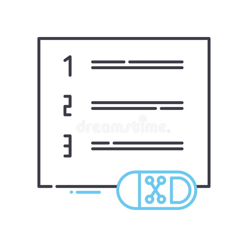 Rules Line Icon Concept. Rules Flat Vector Symbol, Sign, Outline ...