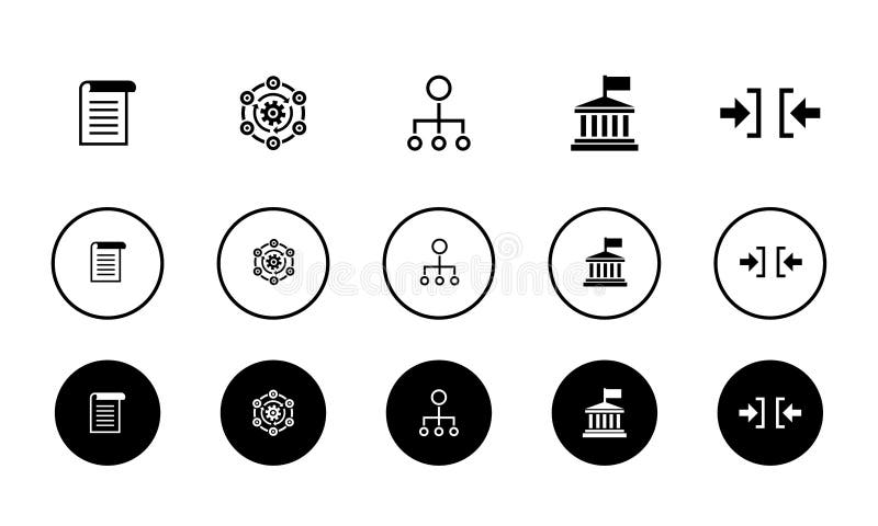 Rules, Procedure, Conduct, Authority Stock Vector - Illustration of ...