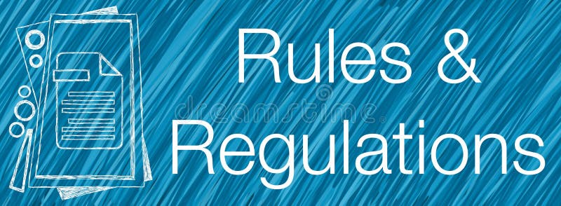Rules and Regulations Blue Lines Triangle Box File Paper Symbol Text ...