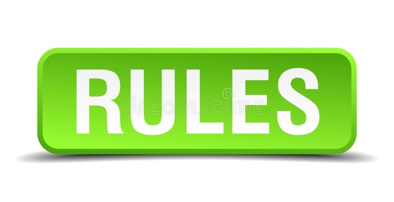 Rules button stock vector. Illustration of modern, vector - 121049787